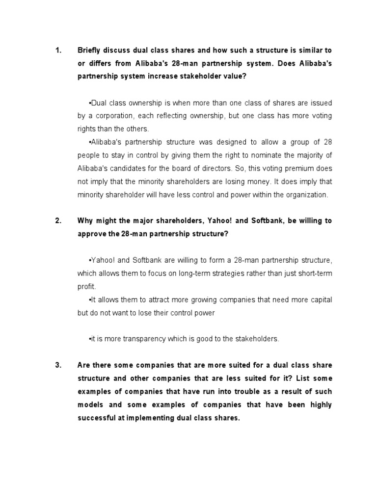 Case Analysis Part Iv | Download Free PDF | Risk | Initial Public Offering