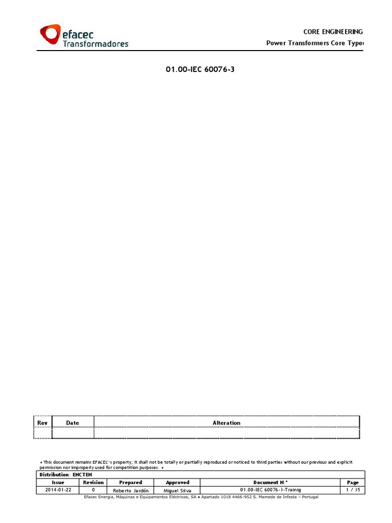 01.00-IEC 60076-3-Trainig | PDF