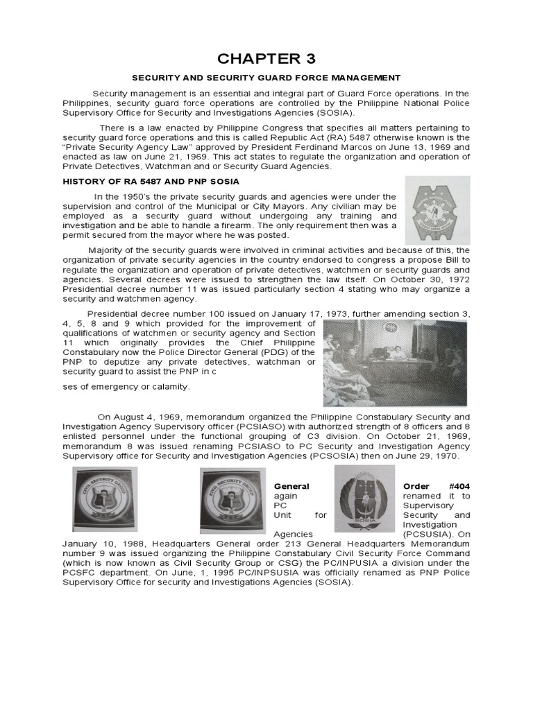 Module 3 | PDF | Security Guard | Police