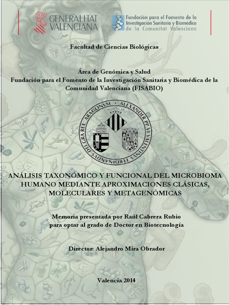 Tesis Raul Cabrera Rubio | PDF | Secuencia ADN | Las bacterias