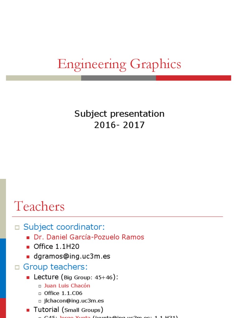 Chapter 1. Introduction. Subject Presentation - Slides | PDF ...