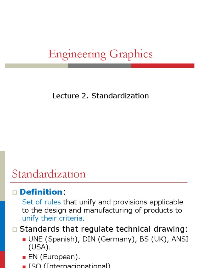 Chapter 2. Standardization - Slides | PDF | Standardization
