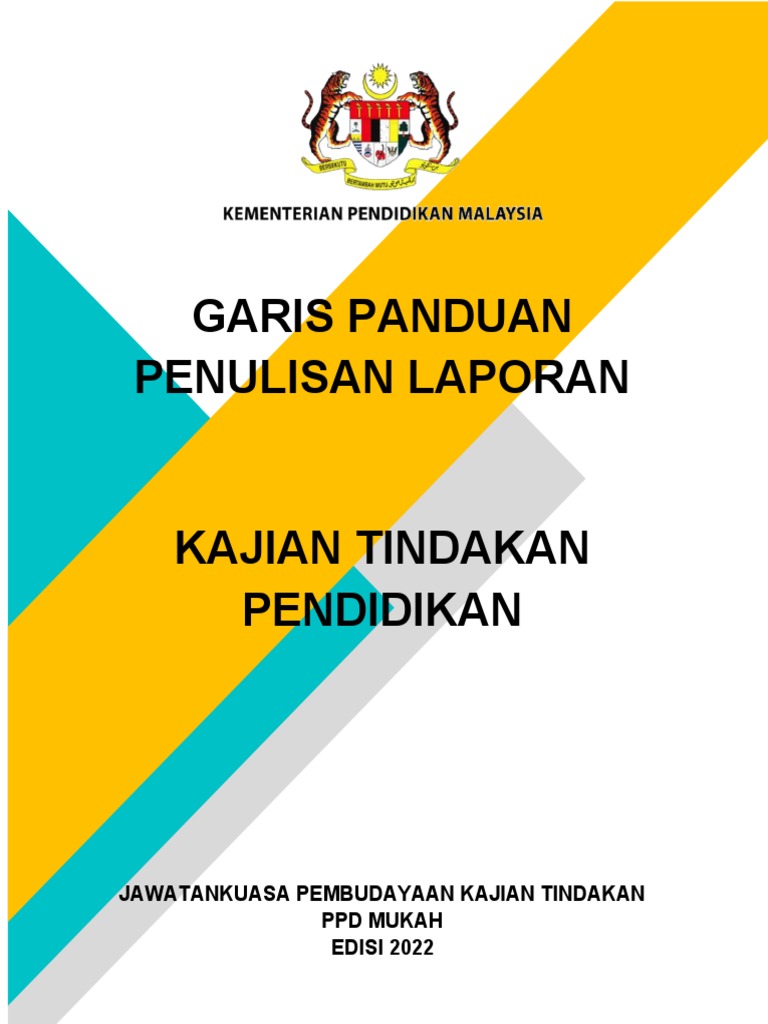 Garis Panduan Penulisan Laporan Kajian Tindakan Tahun 2022 | PDF