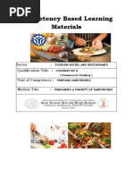 CBLM in PREPARE EGG DISHES | PDF | Egg As Food | Cooking