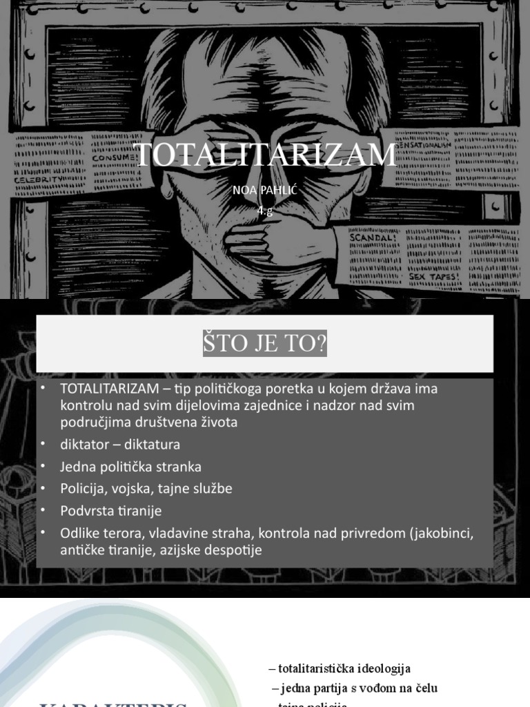 Totalitarizam - Noa Pahlić | PDF