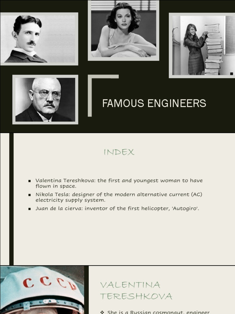 Famous Engineers | PDF | Astronauts | Spaceflight