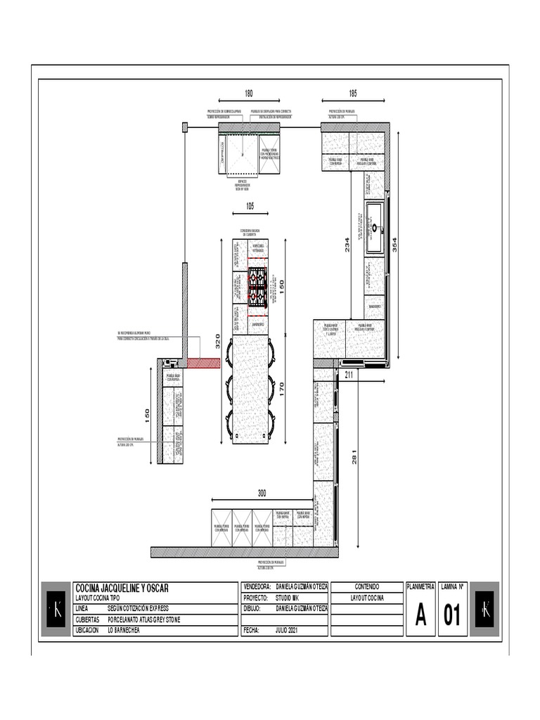 Cocina - Primer Layout | PDF