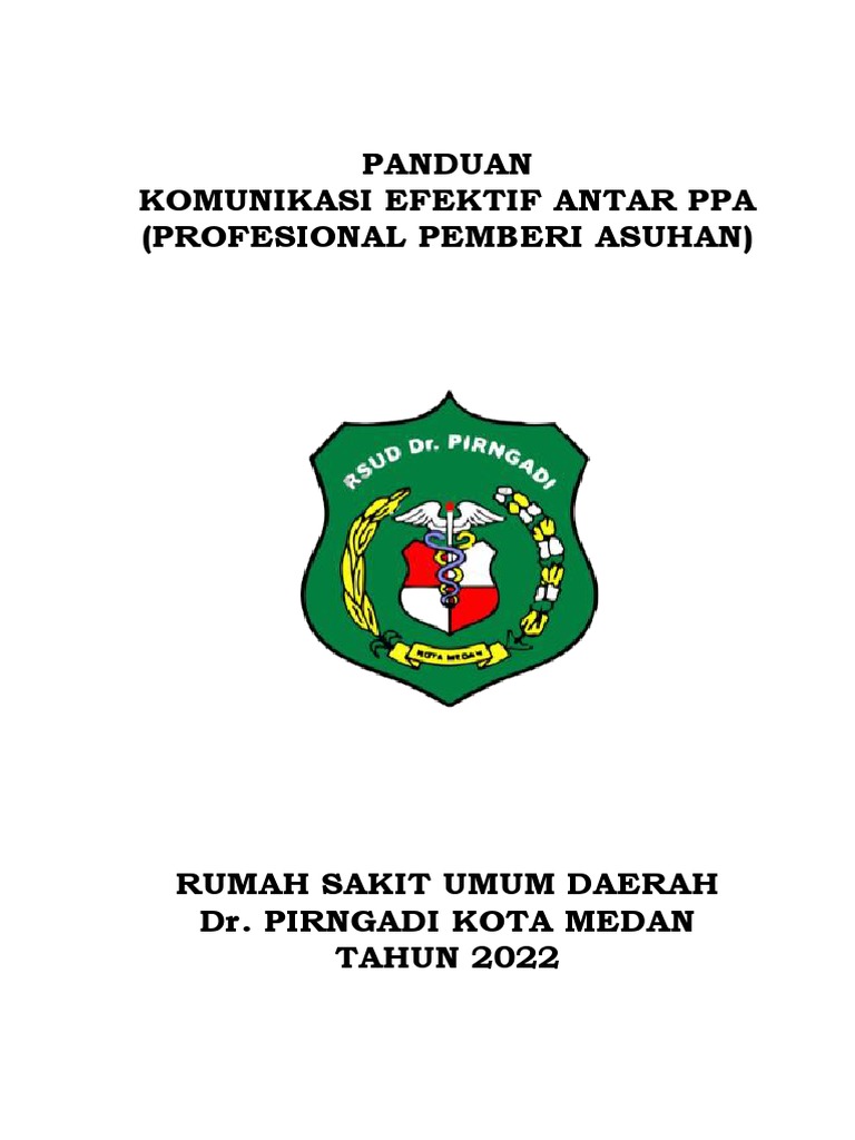 Panduan Komunikasi Efektif Antar Ppa 2022 | PDF