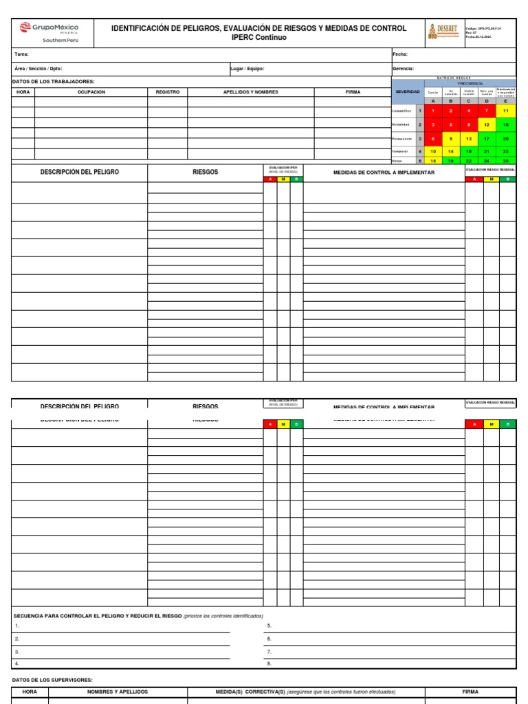 IPERC Continuo | PDF