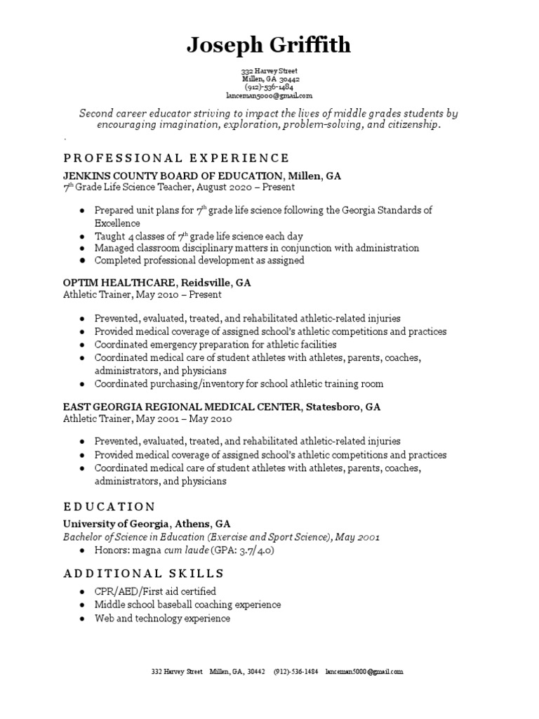 Lance Resume | PDF