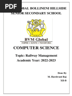 Computer Science Class-XII (2021-22) (Investigatory Project) | PDF | My ...