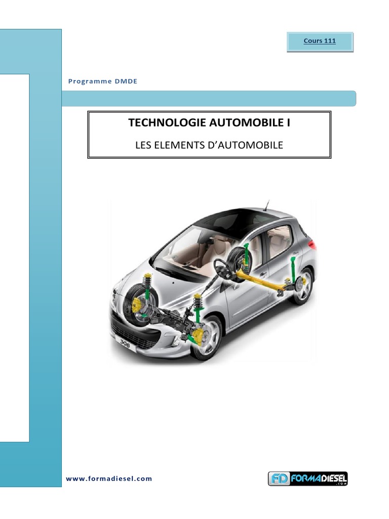 Composants essentiels d'une automobile | PDF | Technologie et ingénierie