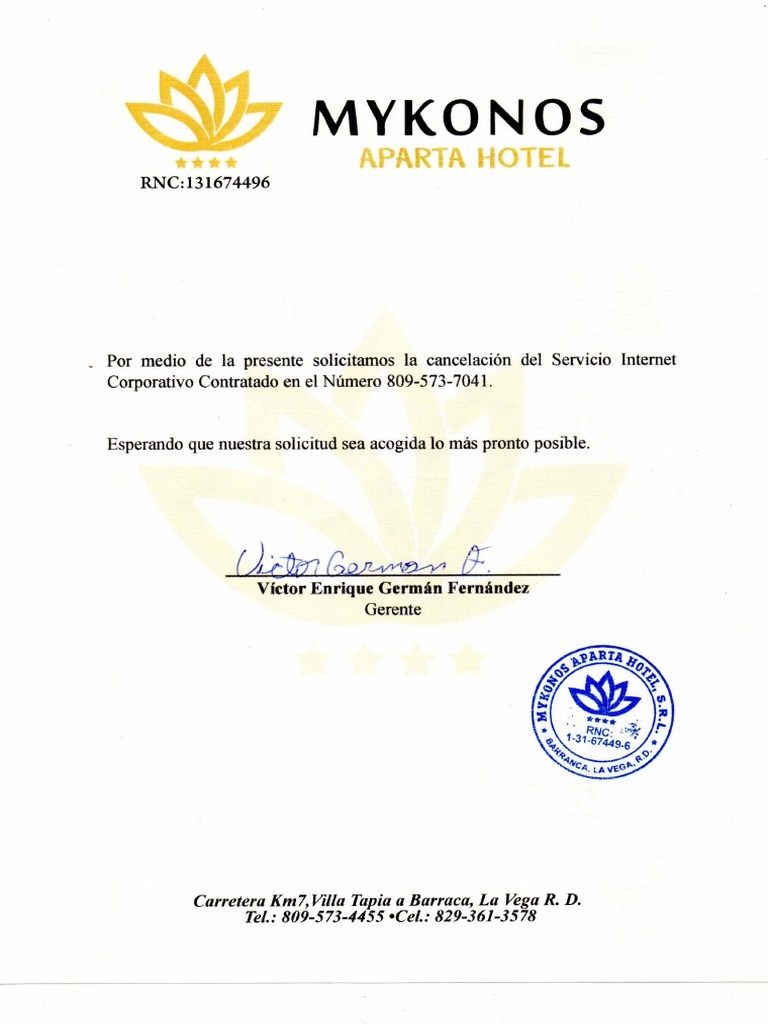 Carta Timbrada | PDF