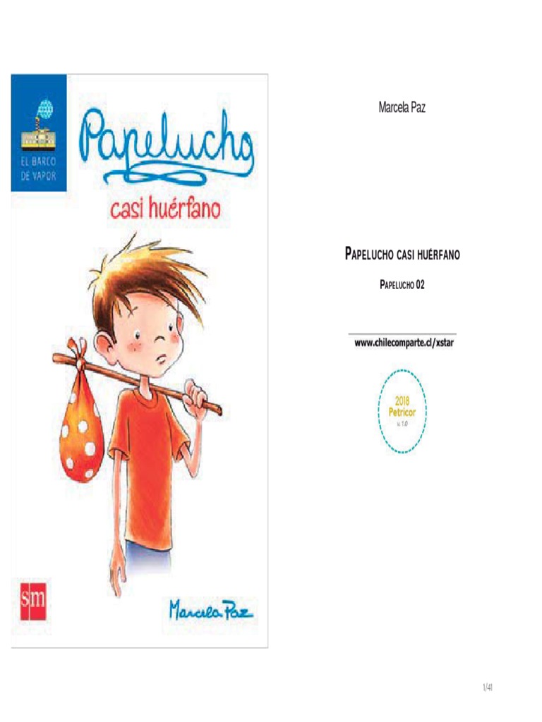 Papelucho Casi Huérfano (2xhoja41) - Marcela Paz | PDF