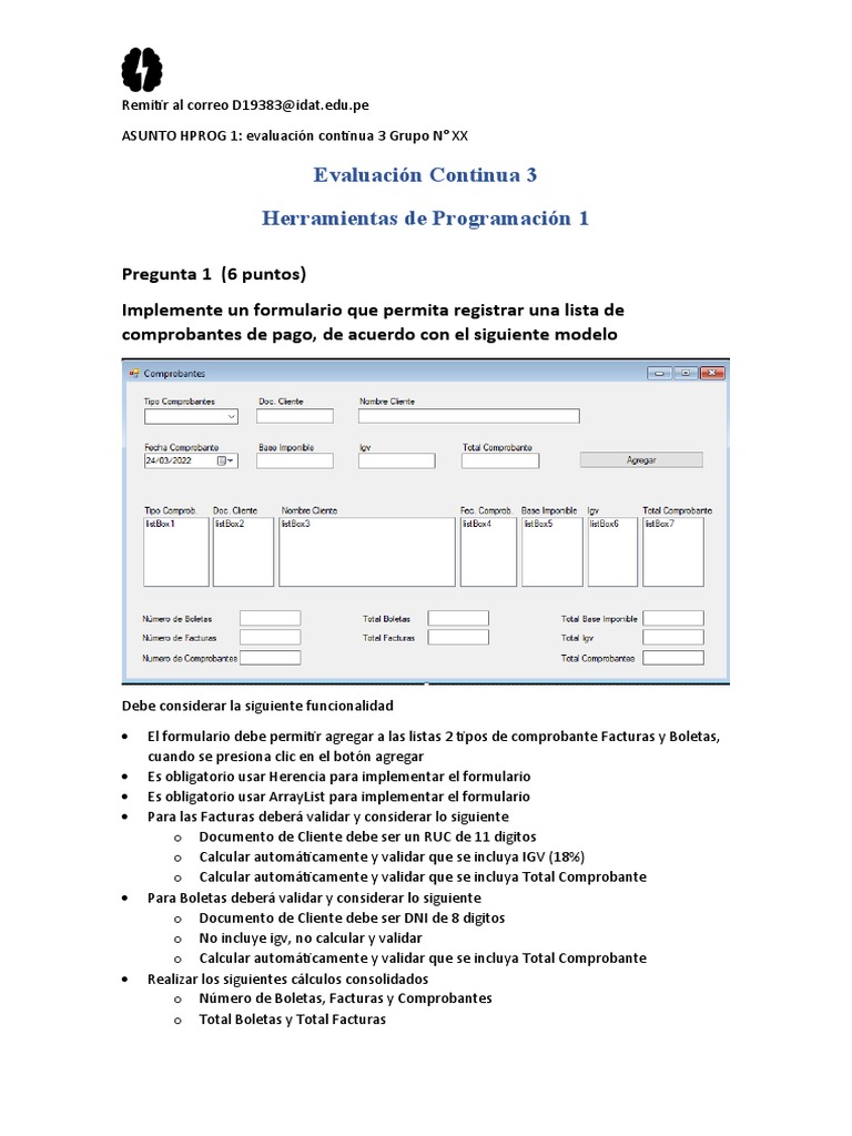 Examen EC3 | PDF