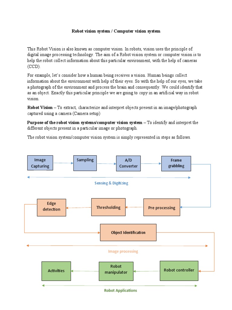 Inr Robot Vision System | PDF