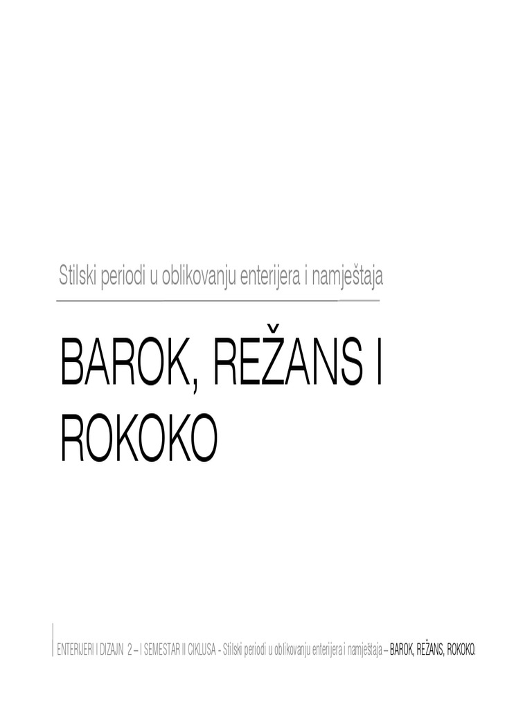 ED2-Barok, Rezans, Rokoko-2014 | PDF