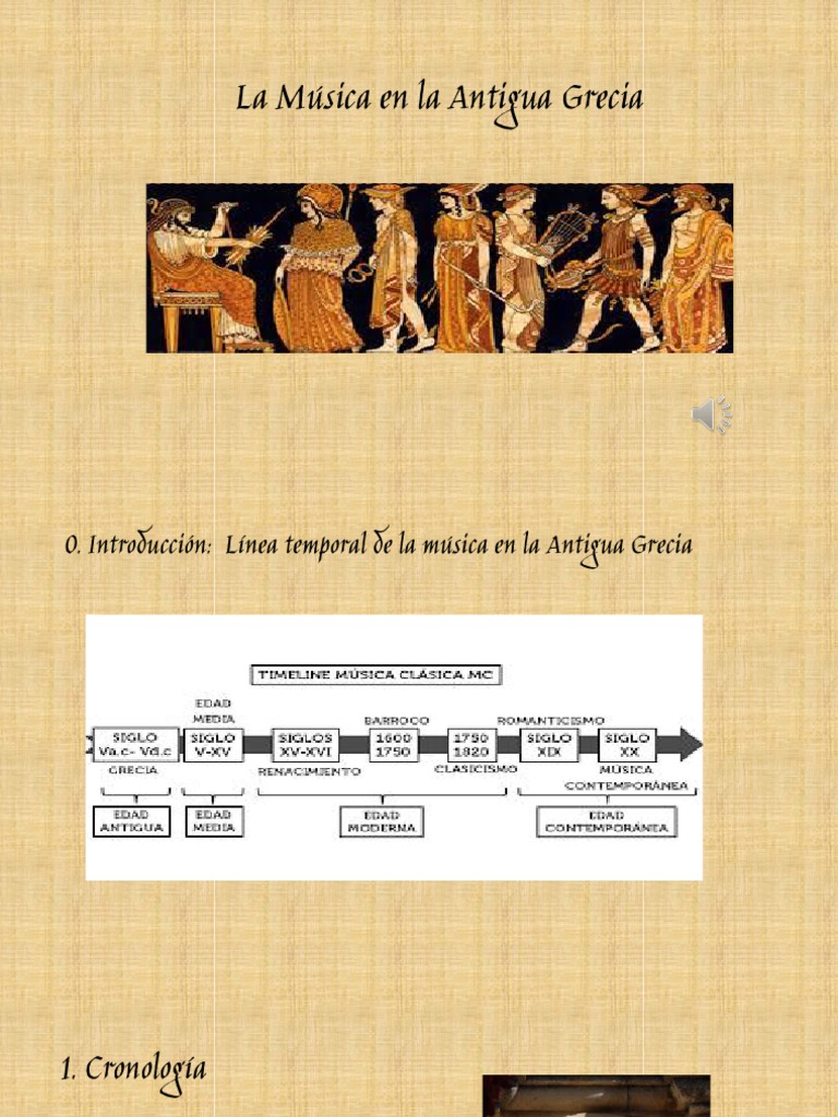 04 - La Música en La Antigua Grecia | PDF | Ritmo | Modo (música)