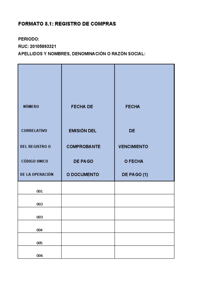 Caso Práctico - Registro Compra | PDF