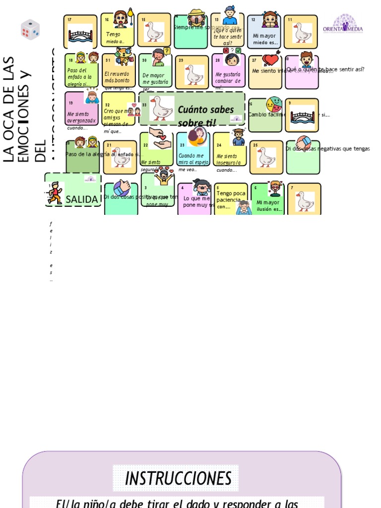 Oca de Las Emociones y El Autoconcepto | PDF