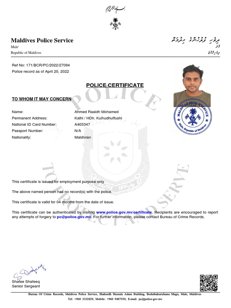 Police Report | PDF