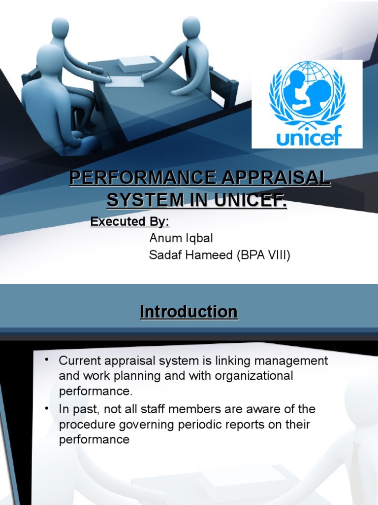 Performance Appraisal System in Unicef | PDF | Performance Appraisal ...