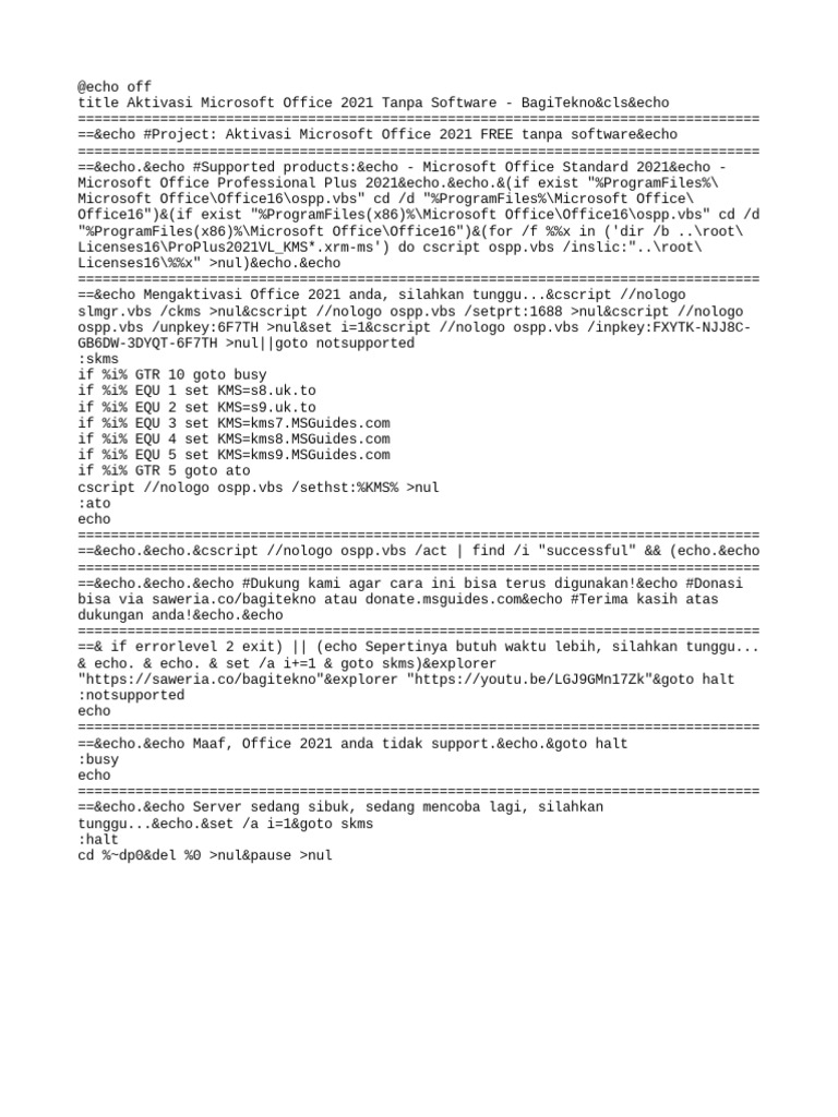 Office 2021 Activation | Download Free PDF | Software | Computer Architecture