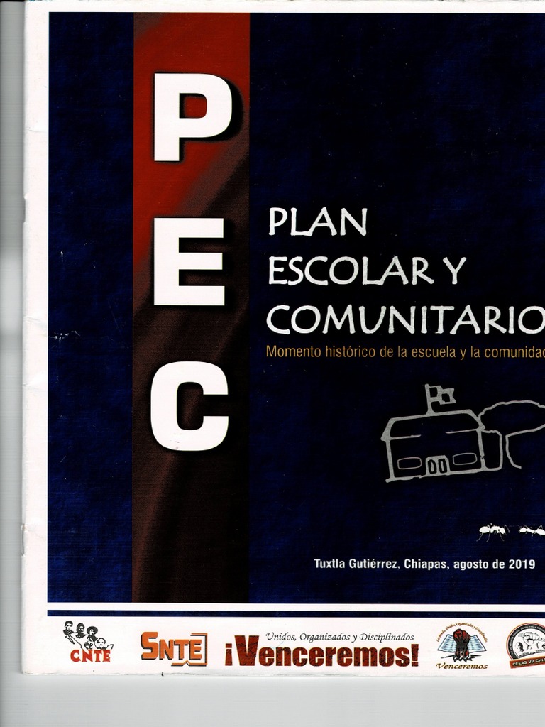 PEC. Plan Escolar y Comunitario | PDF