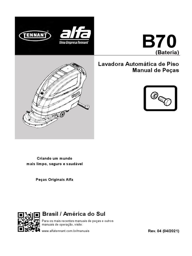b70 Parts Manual PT BR | PDF | Comunicação escrita | Números