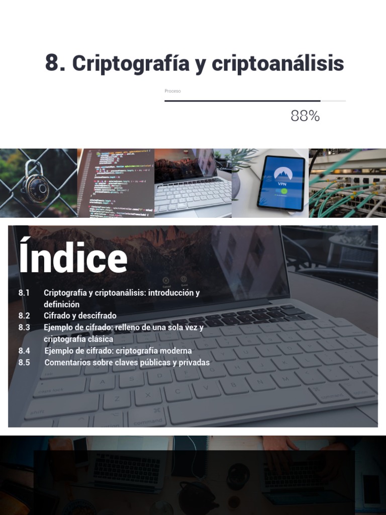 Criptografia y Criptoanalisis | PDF | Cifrado | Clave (criptografía)