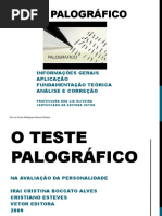 Testes Palográfico Apostila | PDF | Psicologia | Autoestima