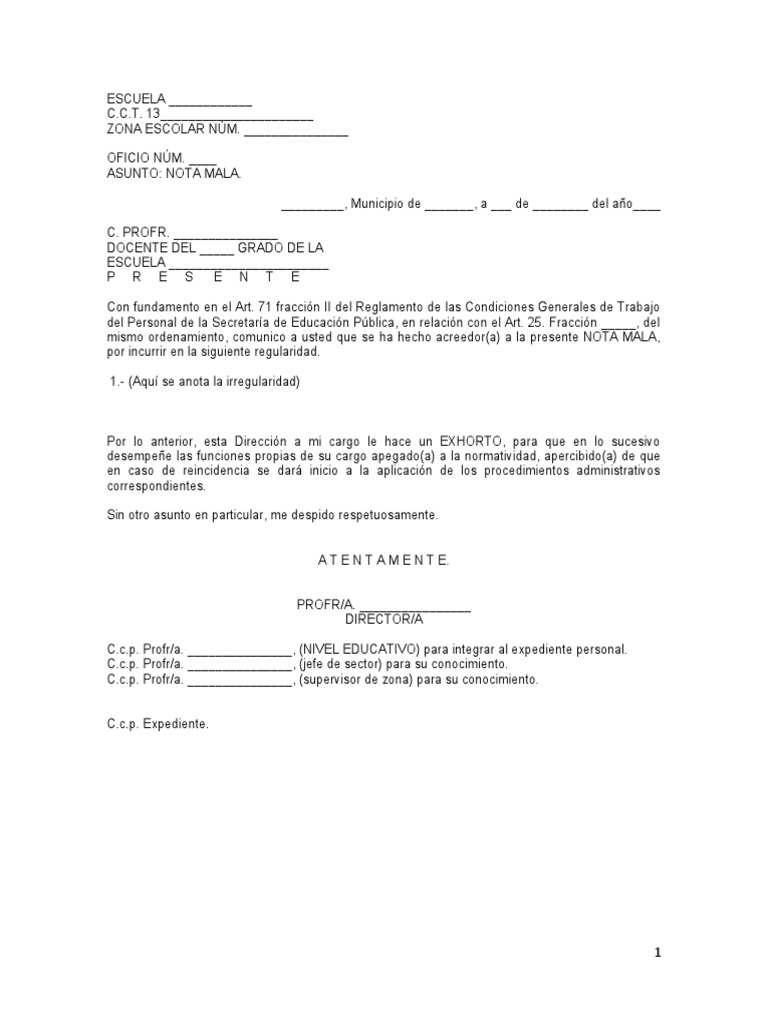 Notas Malas | PDF