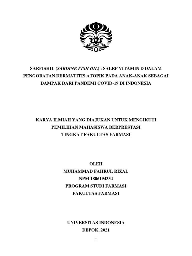 KTI - Muhammad Fahrul Rizal | PDF