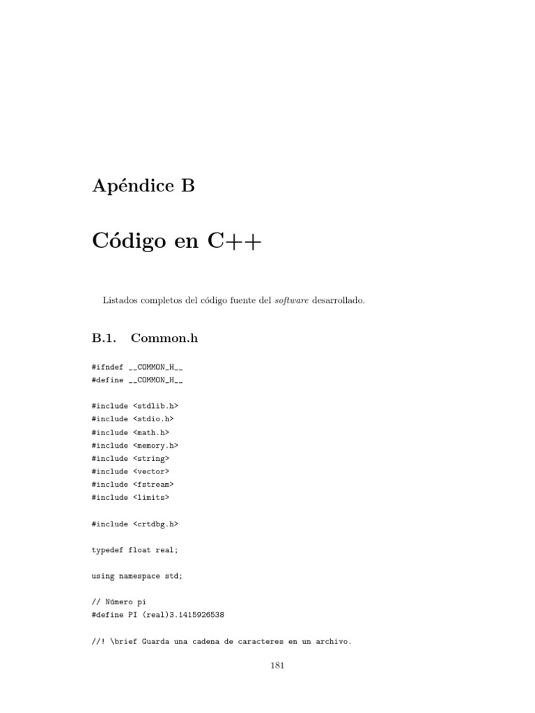 PFC B | PDF | C ++ | Estructura de datos de matriz