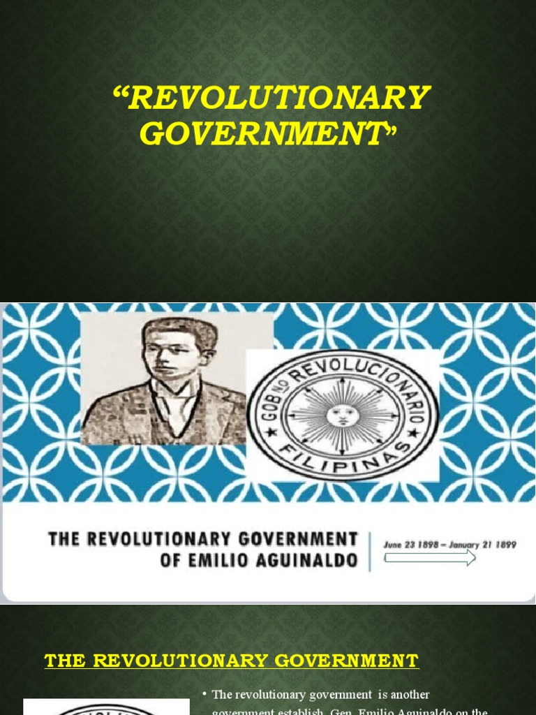 Revolutionary Government | PDF