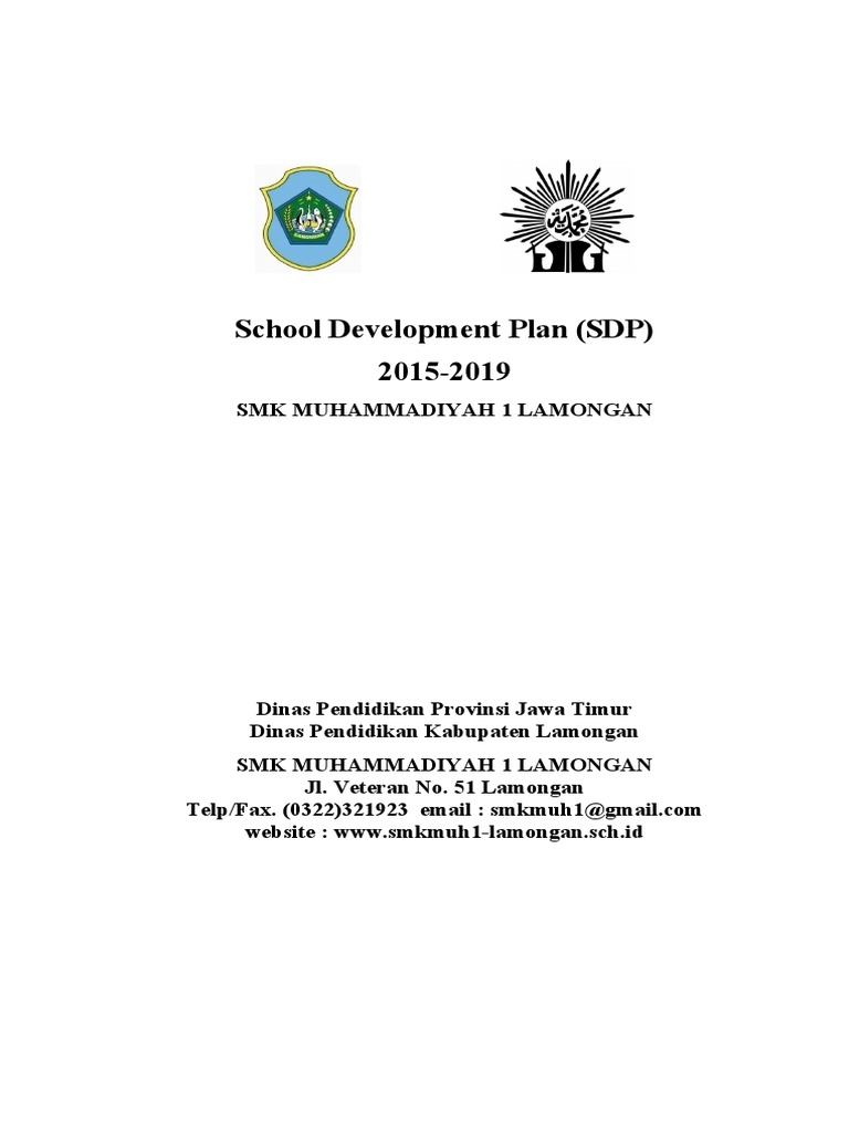 School Development Plan (SDP) | PDF | Ilmu Sosial