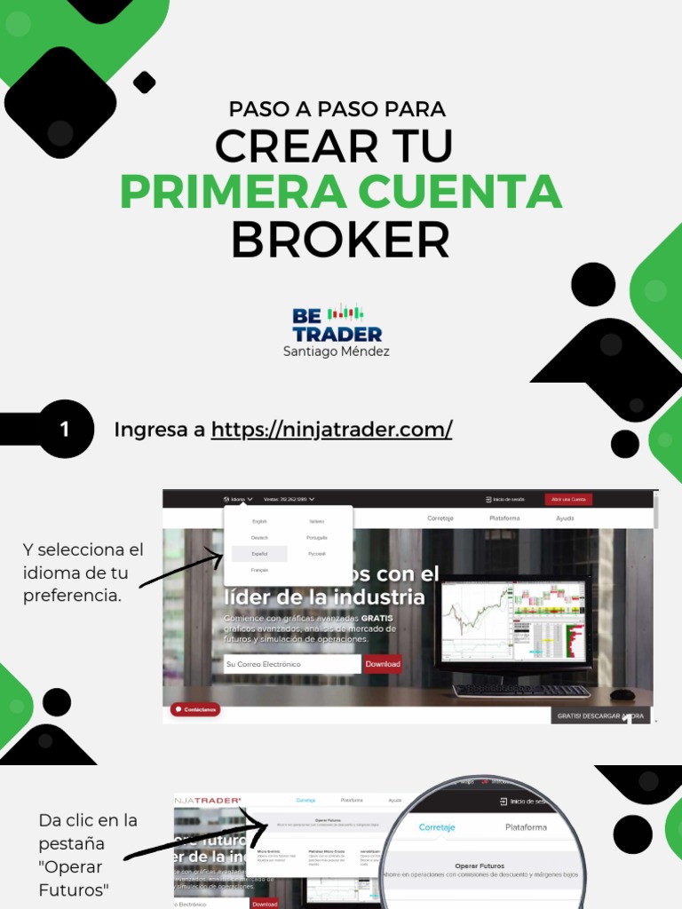 Crea Tu Cuenta Broker | PDF | Comunicación por medio de ordenadores | Comunicación