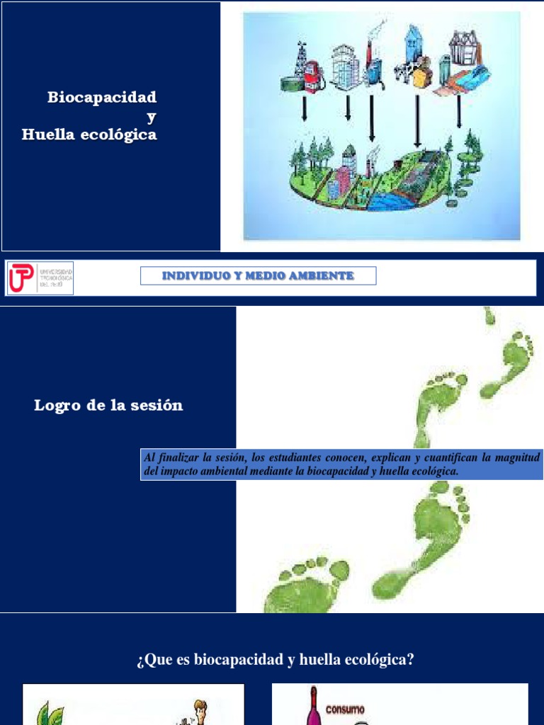 Biocapacidad y Huella Ecológica | PDF | Economía y medio ambiente ...