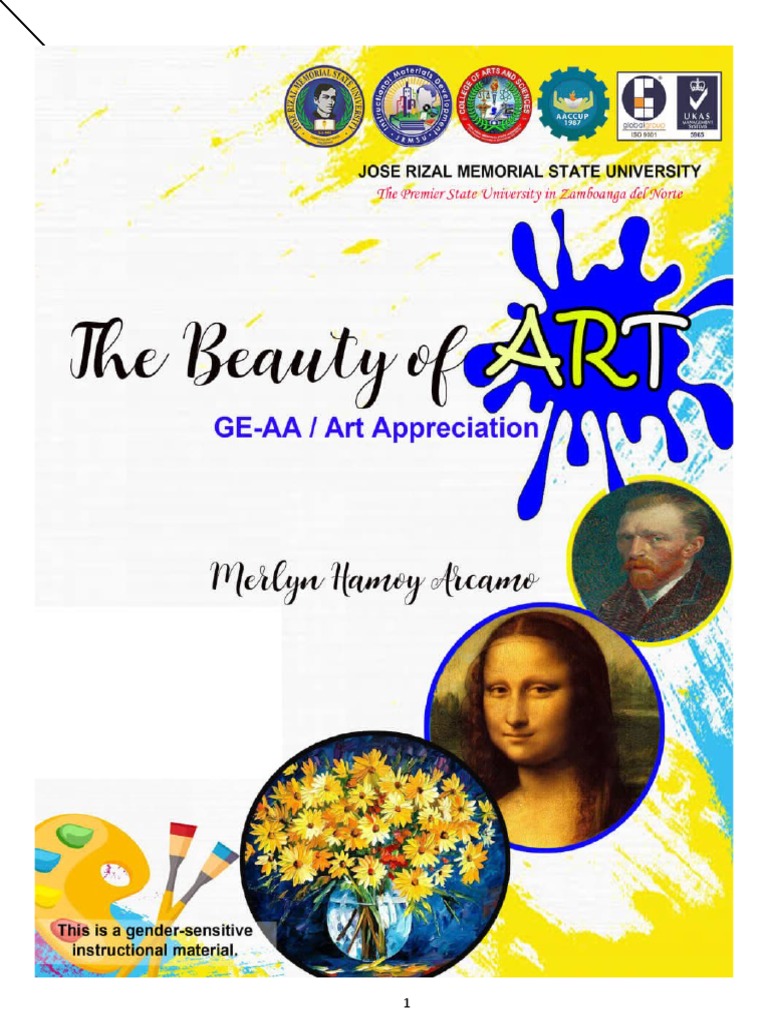 Ge Aa Art Appreciation Module | PDF | Acrylic Paint | Educational ...