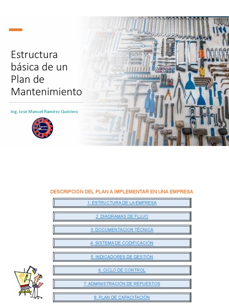 Clase3 - Estructura Básica de Un Plan de Mantenimiento | PDF