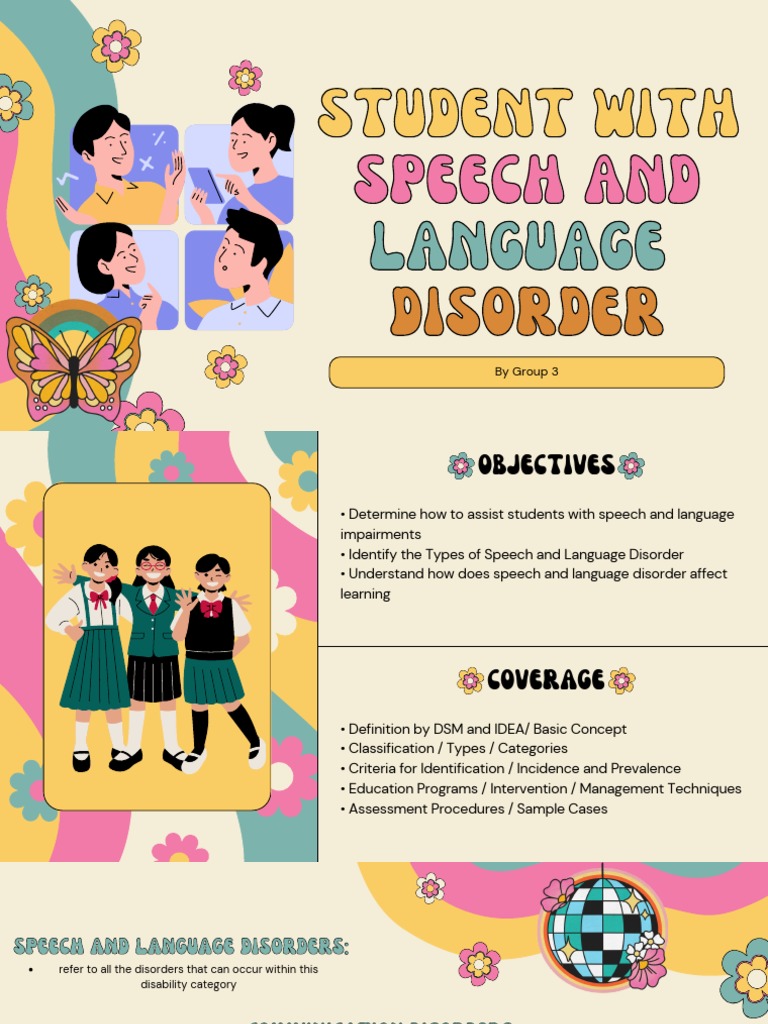 Speech & Language Disorder Guide | PDF | Speech | Mental Disorder