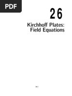 Circular Plate Deflection | PDF | Bending | Stress (Mechanics)