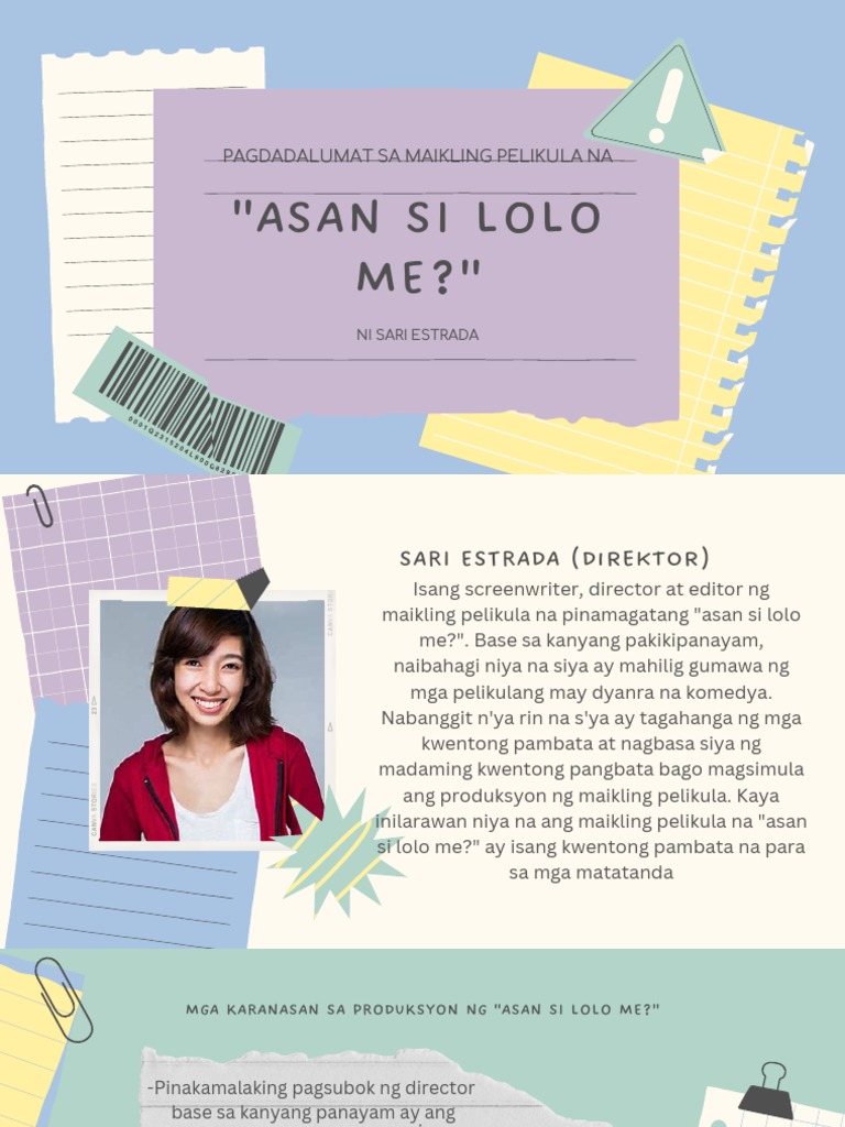 Dalumat NG Maikling Pelikula | PDF