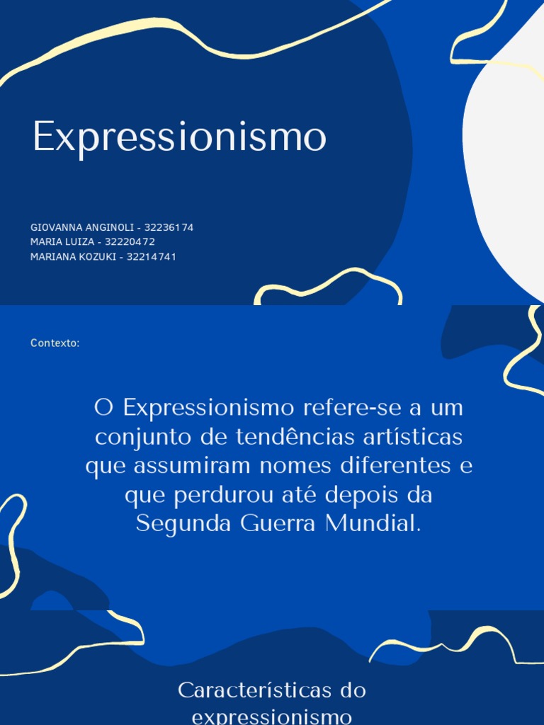 Expressando a subjetividade: As características e artistas do movimento ...