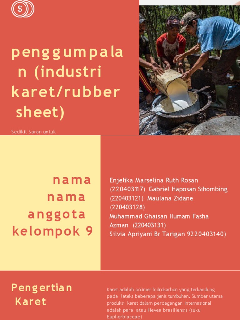 Penggumpalan (Industri Karetrubber Sheet) | PDF