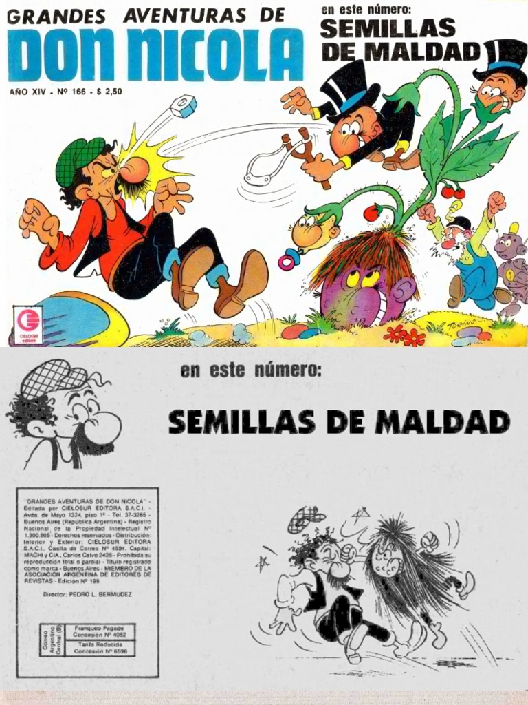 Conventillo #166 - Semillas de Maldad - Julio 1974 | PDF