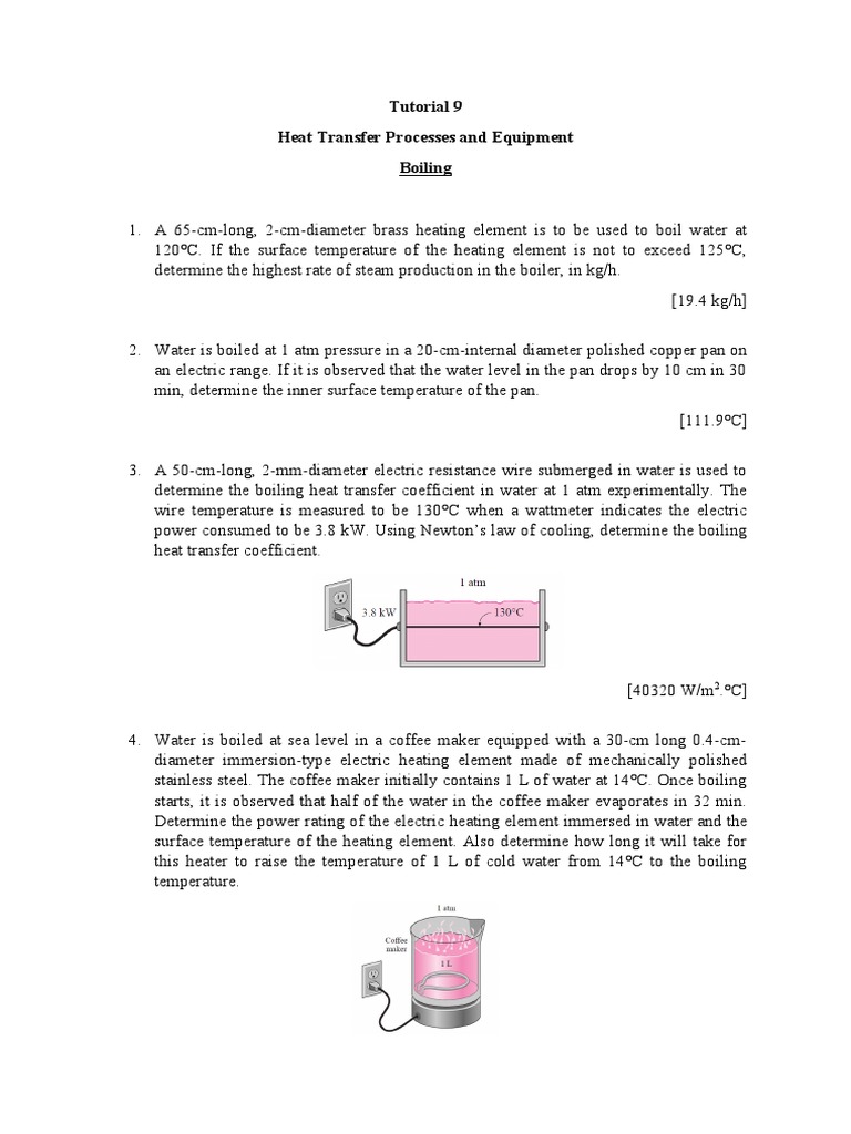 Heat Transfer in Boiling Systems | PDF | Home & Garden