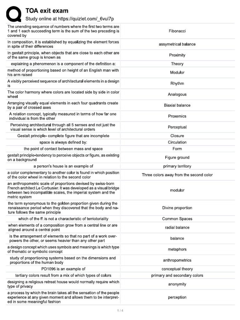 Toax Reviewer 1 | PDF