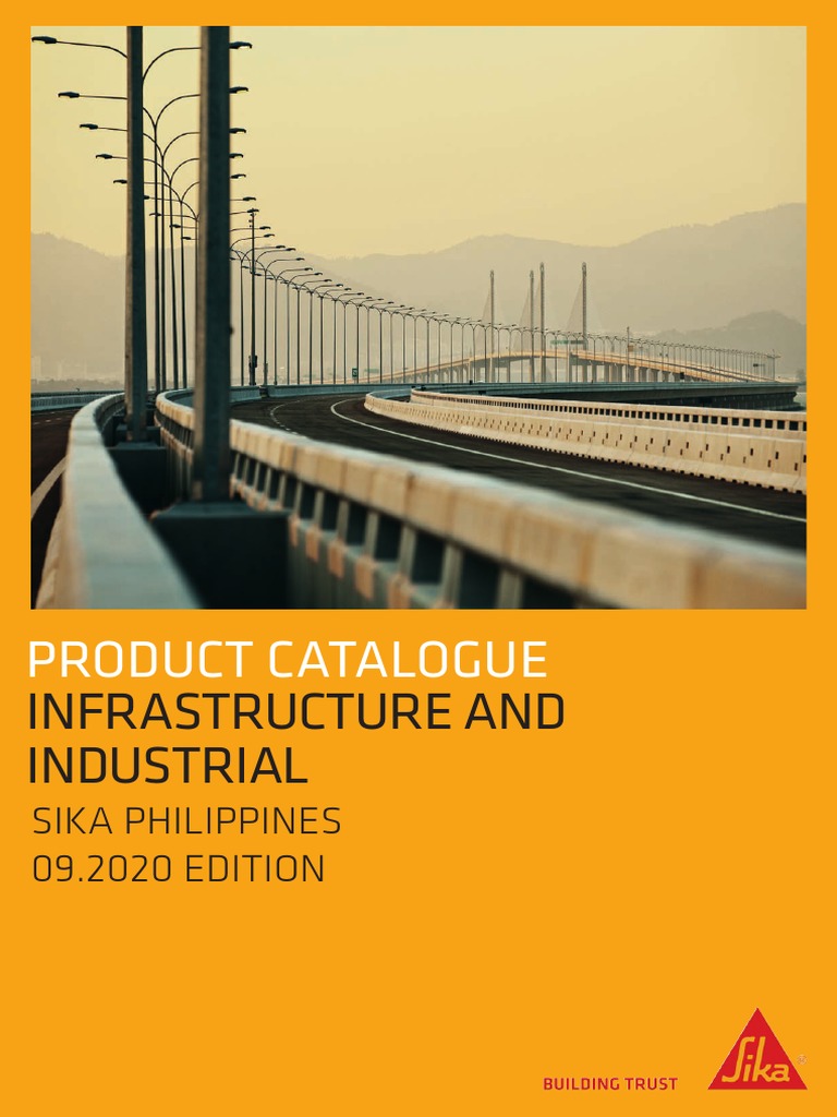 SIKA Catalog 2020 - Infrastructure | PDF