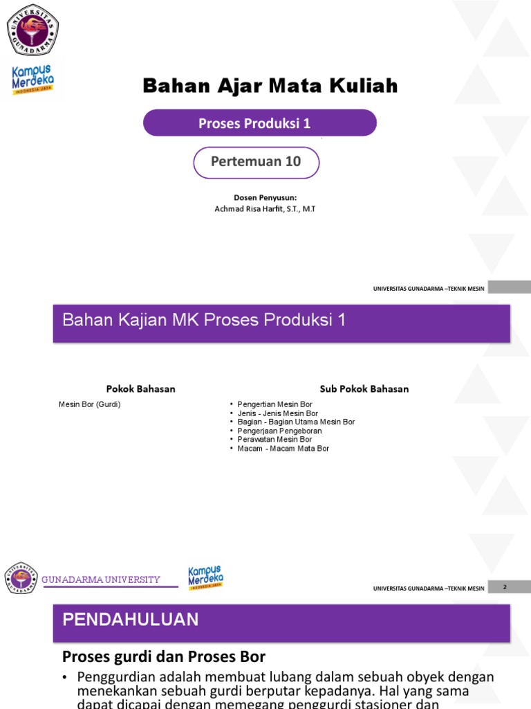 Bahan Ajar 2022 - PP1 - Pertemuan 10 | PDF